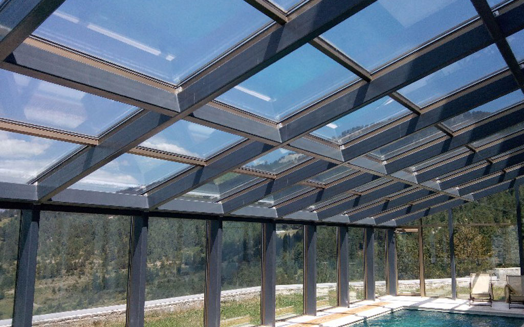 Acoperis fix sticla - Glass Design